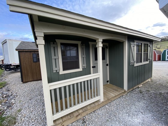 Shedhub : 10x18 Cottage for sale at Yoder s Backyard Structures in ...