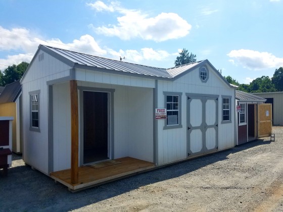 Shedhub : 12x24 Side Porch Package for sale at Paragon Yard and Shed in ...
