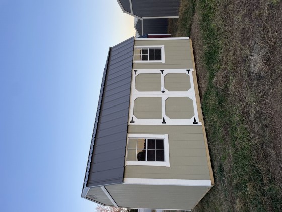 Shedhub : 10x16 Side Lofted Barn for sale at Top Notch Buildings in ...