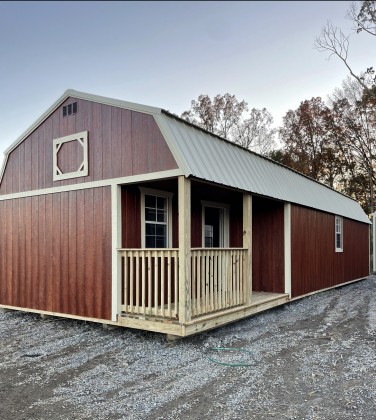 Shedhub : 16x40 Lofted Barn Cabin for sale at Top Notch Buildings in ...