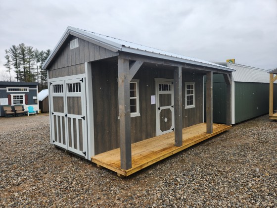 Shedhub : 12x24 Rustic Cabin for sale at 5 Star Structures of Coolville ...