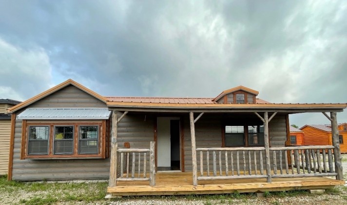 Shedhub : 14x30 Leatherwood for sale at Cabin Connections of West ...